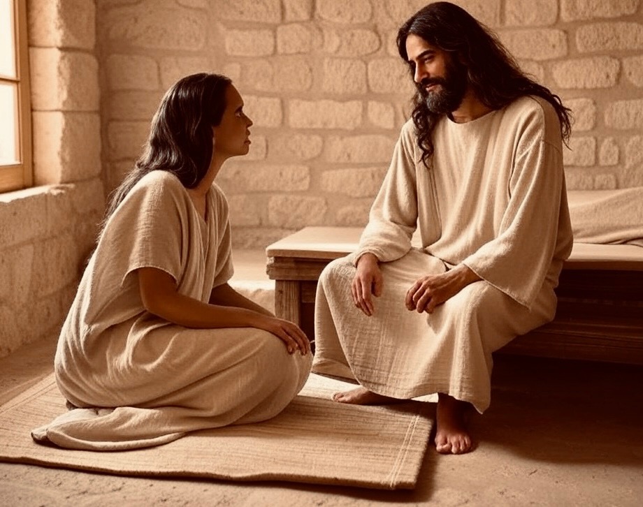 Women of the Bible: Mary and Martha - Half-full and Overflowing - Biblical Christian Woman Blog